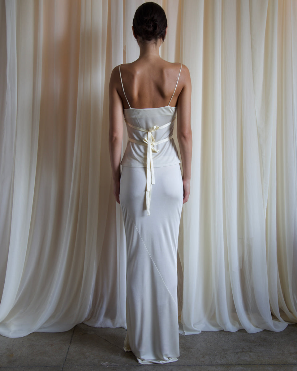 VERANDA SKIRT IN ALMOND – B U C I