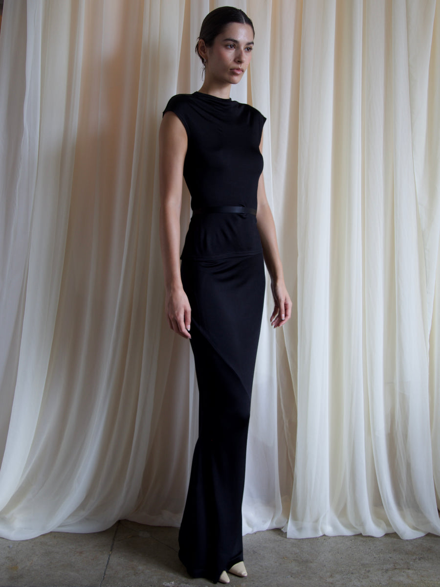 VERANDA SKIRT IN BLACK – B U C I