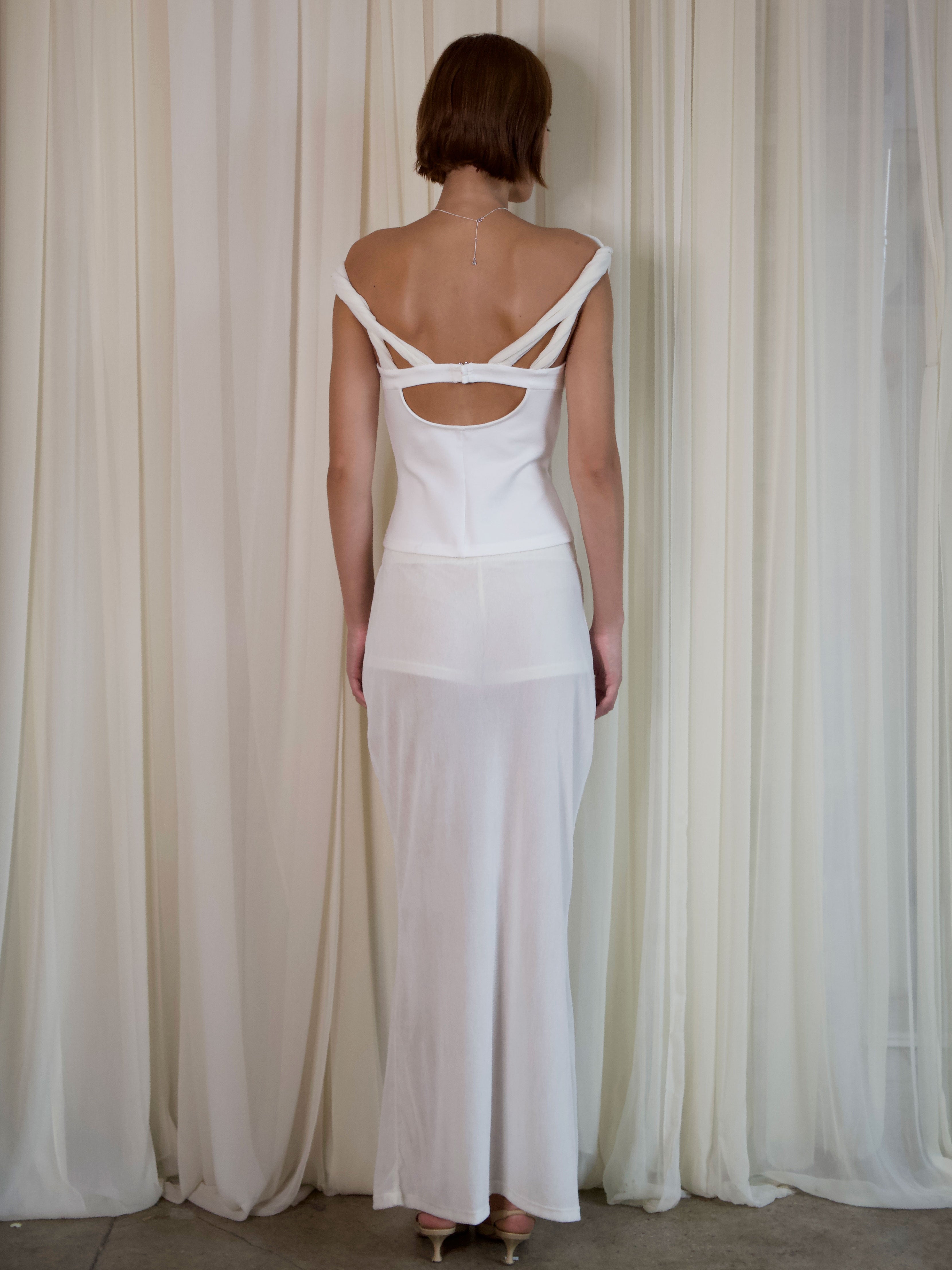 DIVINITY TOP IN IVORY – B U C I