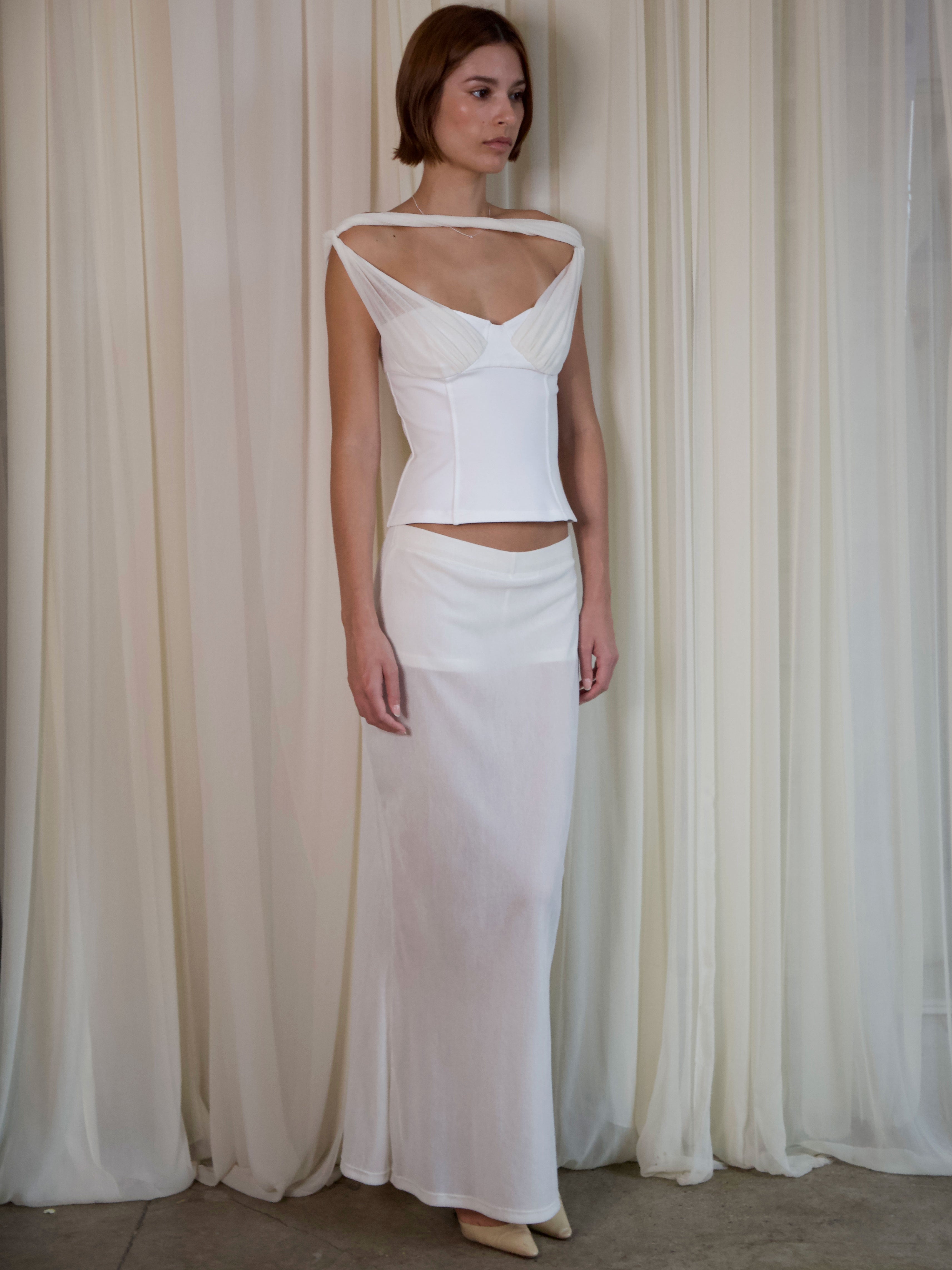 DIVINITY TOP IN IVORY – B U C I